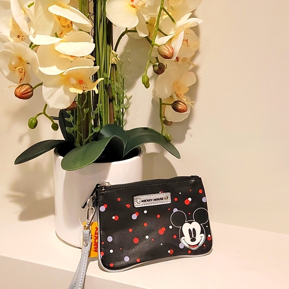 Disney | Bags | Mickey Mouse Wristlet | Poshmark